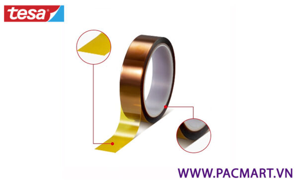 Băng dính chịu nhiệt kapton | Tesa 51408 | 350°C