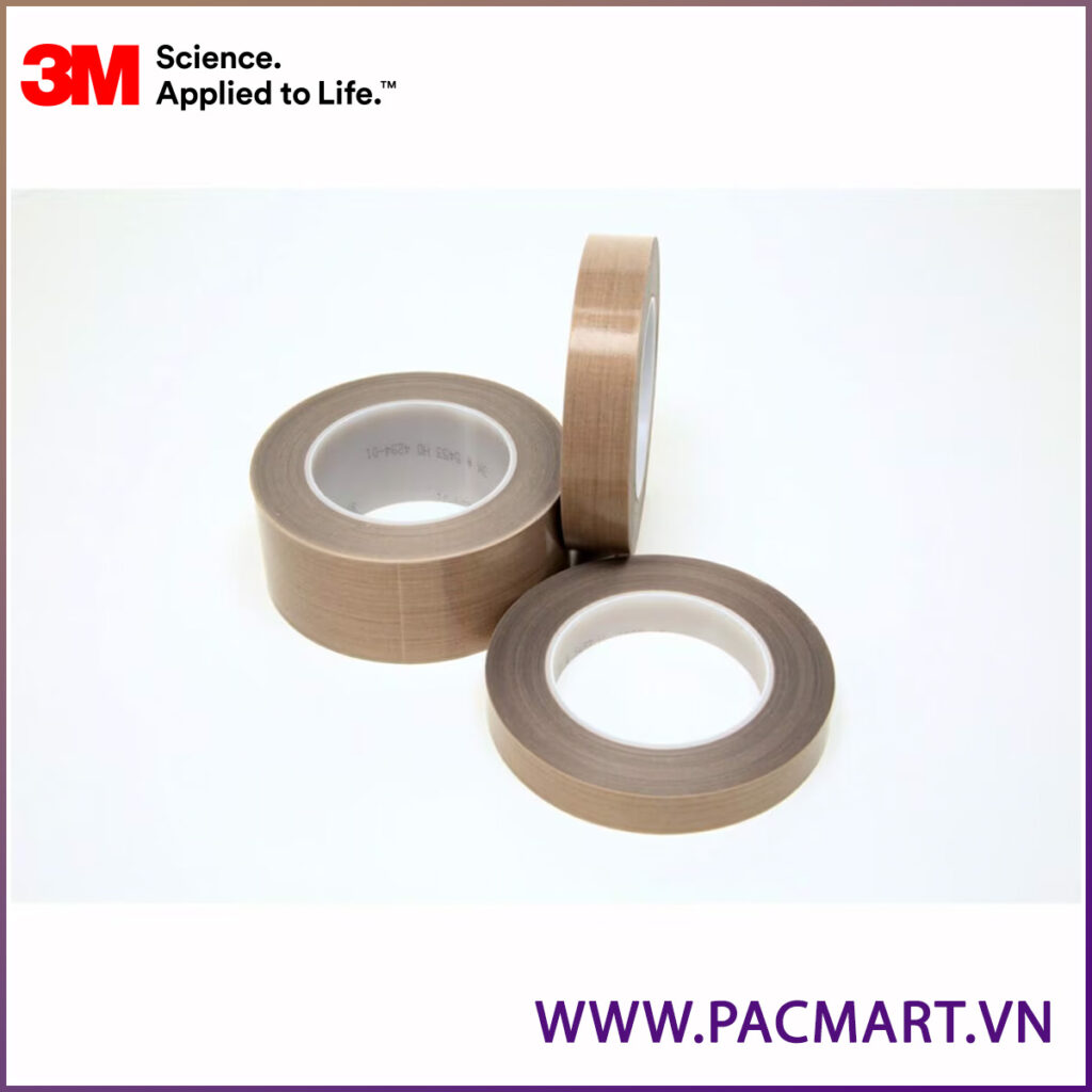 Băng keo vải chịu nhiệt 3M 5453 | PTFE | 260°C