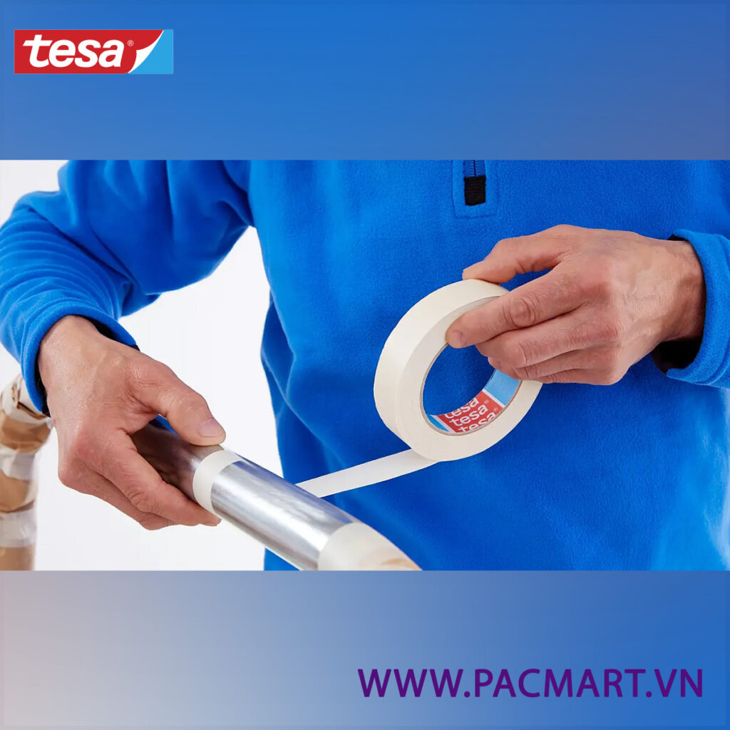 Băng keo giấy nhăn mịn Tesa 4316 | Chịu nhiệt 100°C