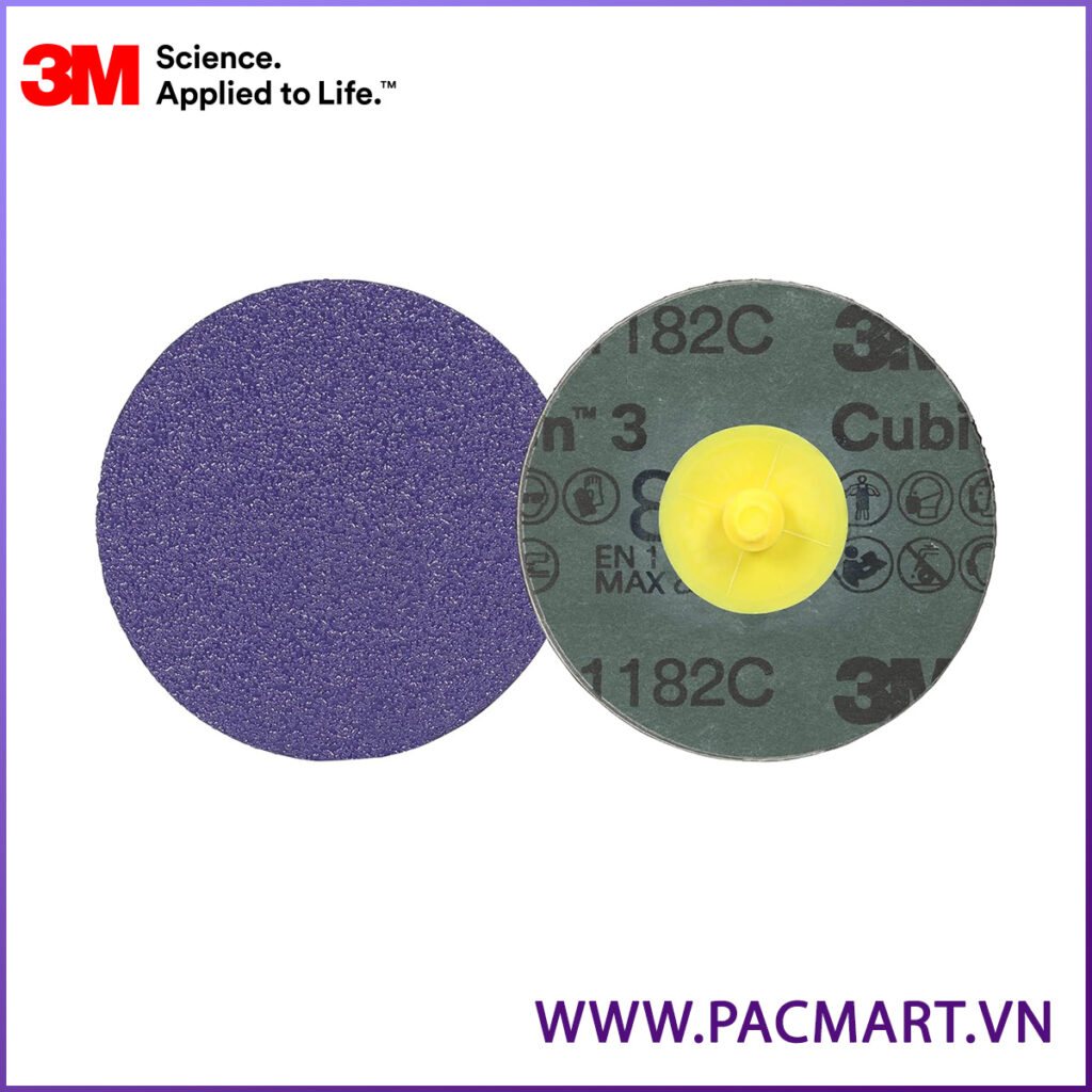 3M 1182C Cubitron 3 | Đĩa nhám sợi | Độ hạt 36+, 60+, 80+